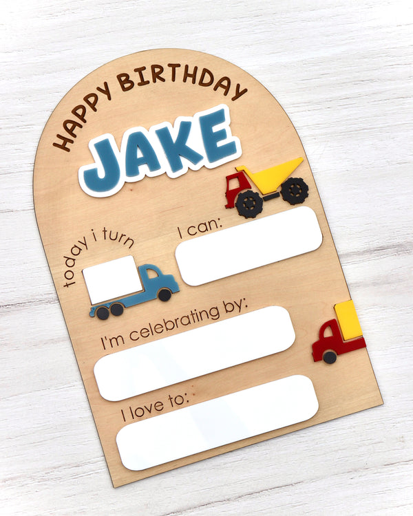 Happy Birthday Boards – Designed Acrylic