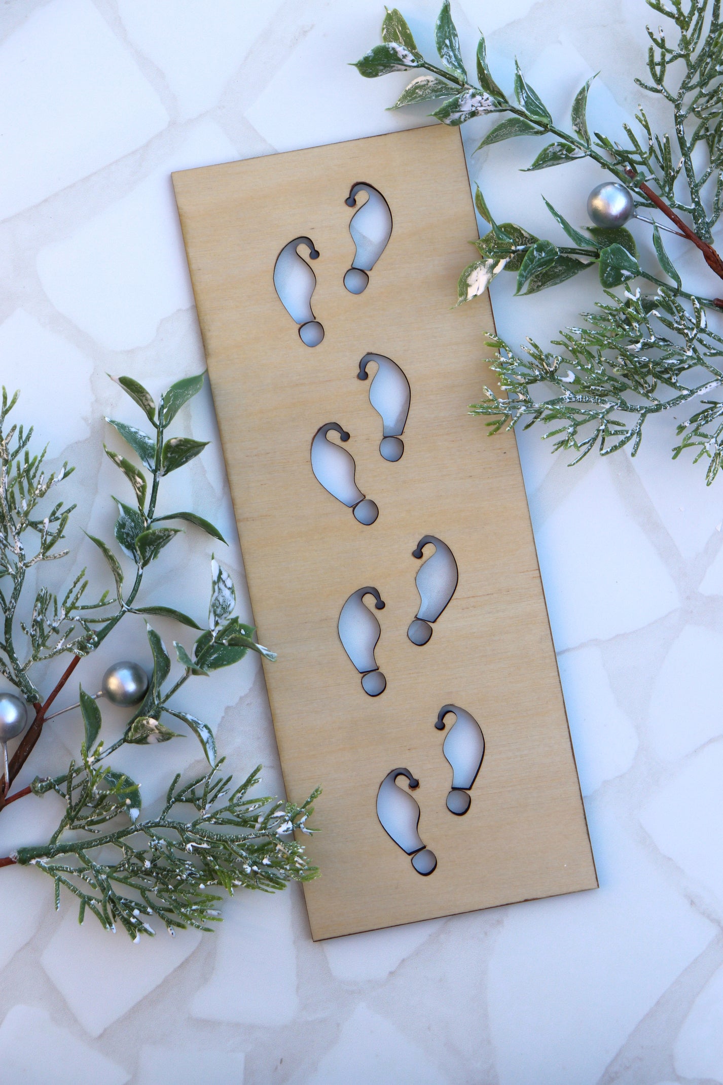 Elf Footprint Stencil – Designed Acrylic