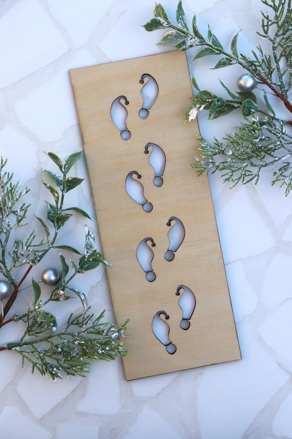 Elf Footprint Stencil – Designed Acrylic